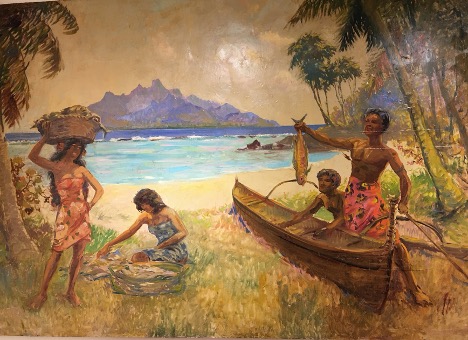 Frank Vining Smith’s South Seas Mural | Out of the Archives